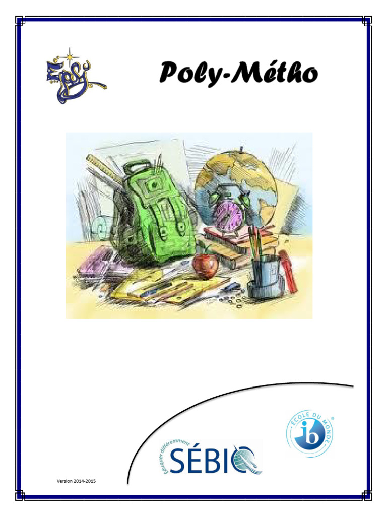 Cahier Poly Metho | PDF