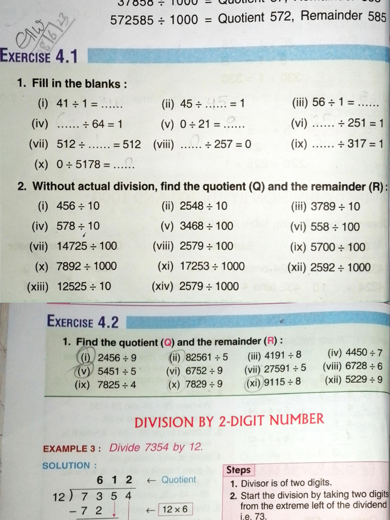 Test Class 4 | PDF