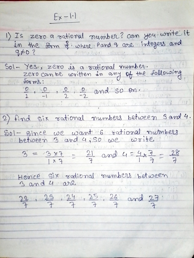 Class 9 Chapter 1 | PDF