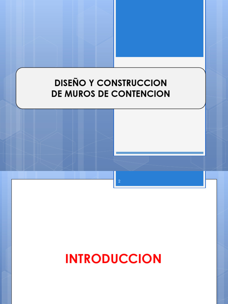 Muros de Contencion | PDF