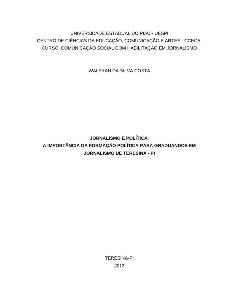 Monografia Corrigida | PDF