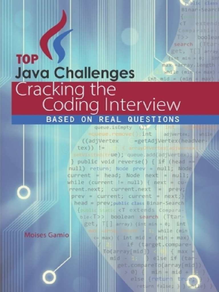 Gamio M. - Top Java Challenges. Cracking The Coding Interview - 2020 | PDF