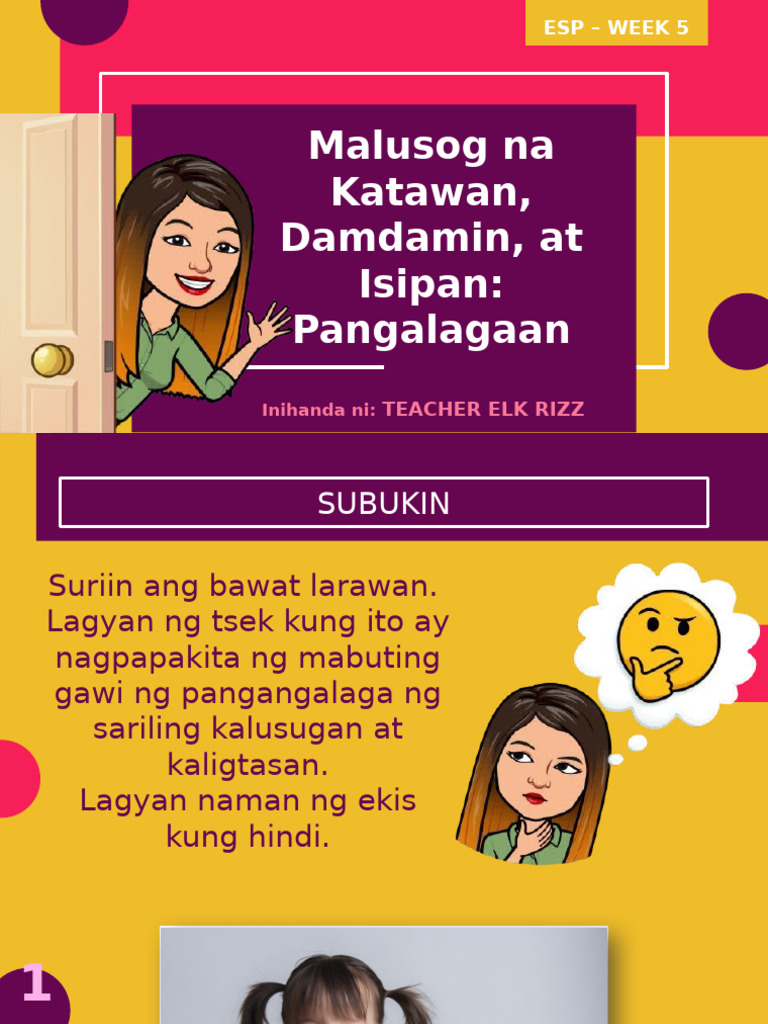 Esp3 Sses q1w5 | PDF