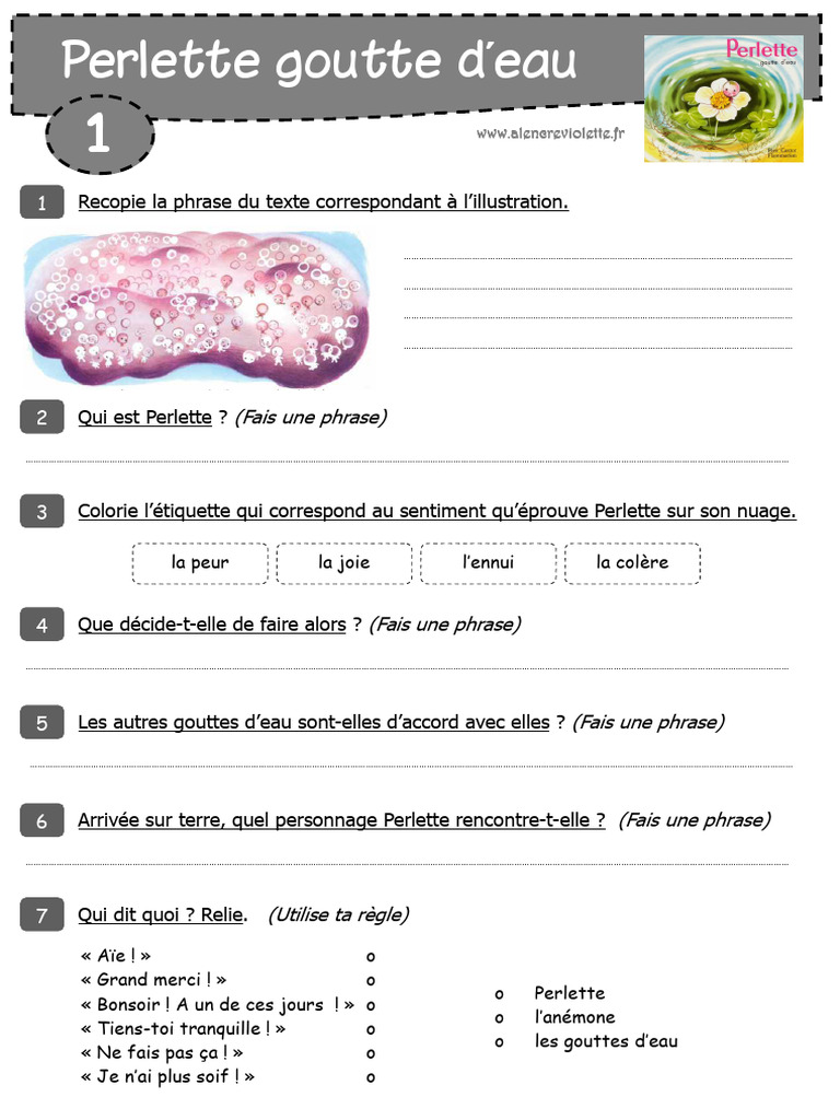 Perlette Goutte D'eau - Ex | PDF