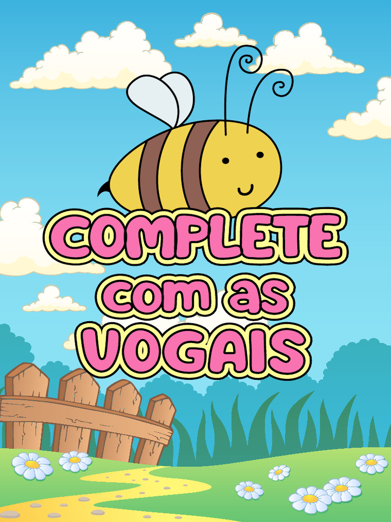 Apostila Complete Com As Vogais | PDF