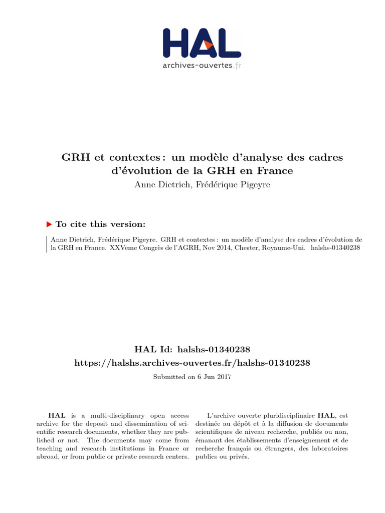 GRH Contingence | PDF
