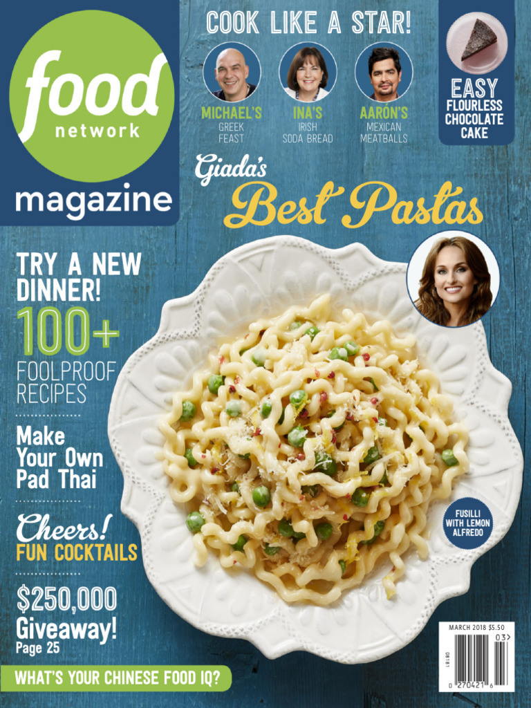 Food Network March 2018 | PDF