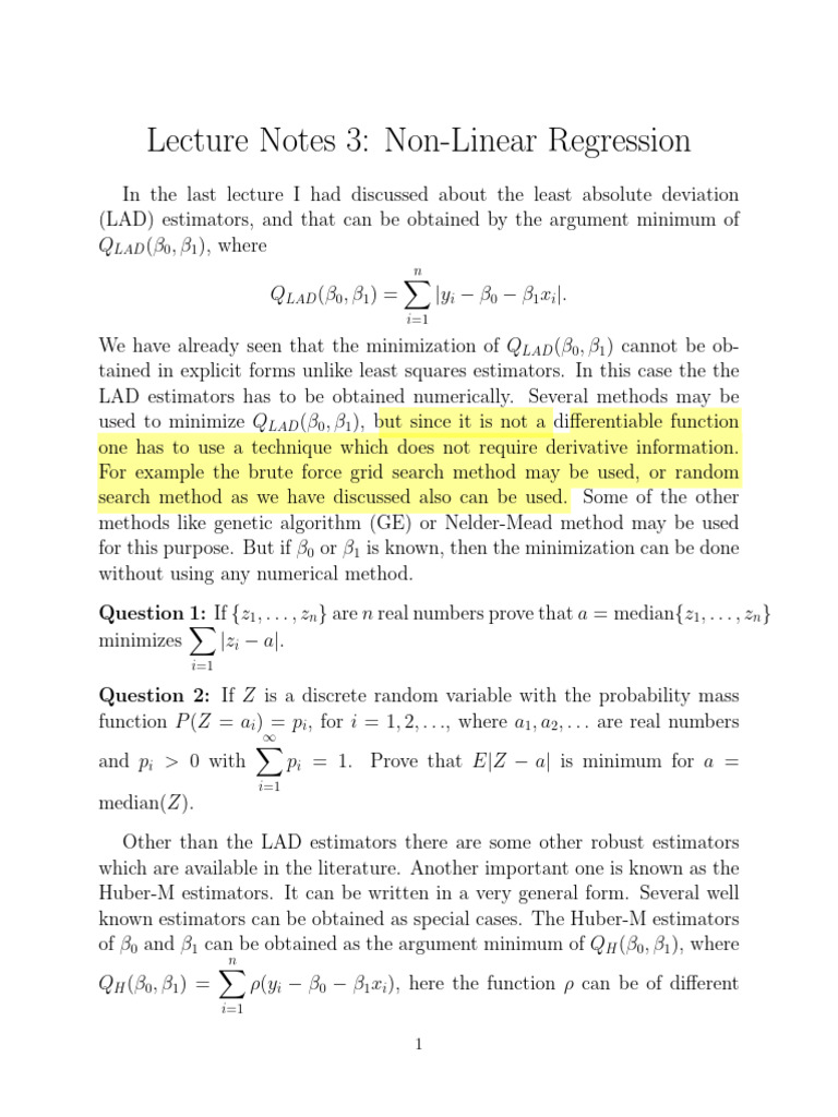 Lec Note 3 2024 | PDF