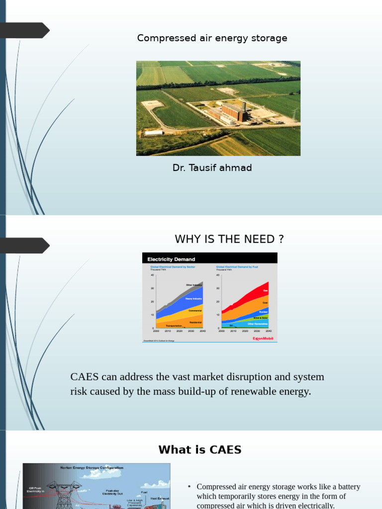 Compressed Air Storage | PDF