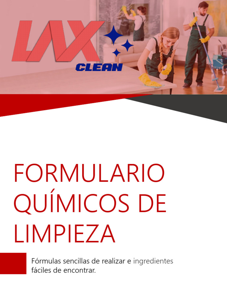 Lax Clean Formulas | PDF | Cooking, Food & Wine | Home & Garden