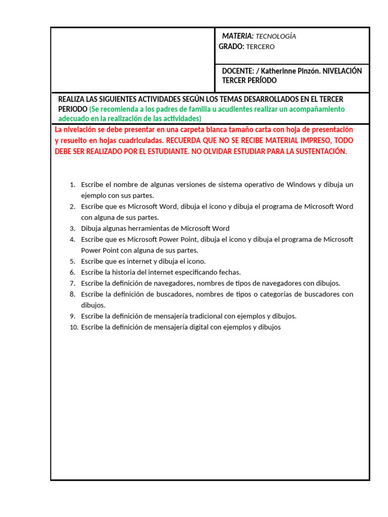 Tecnologia 3P. 3b-3a 1 | PDF