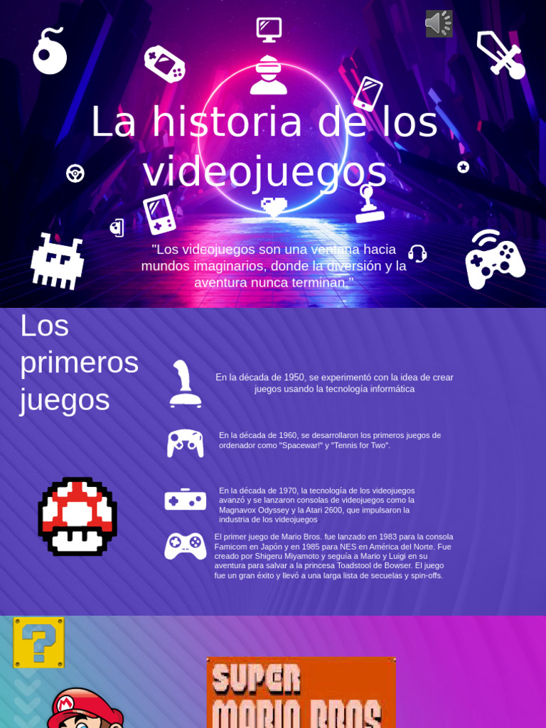 Presentacion videojuegos | PDF