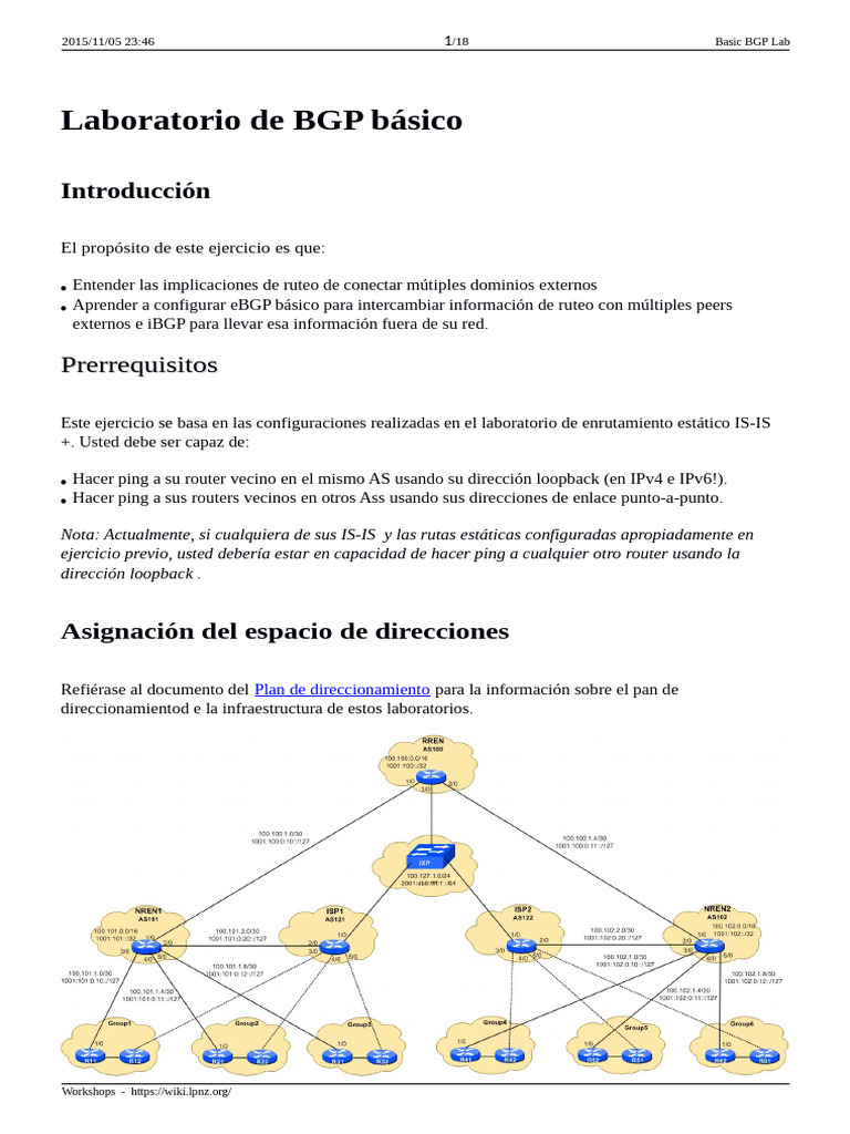 03 Lab BGP Basico | PDF | Ip Address | I Pv6