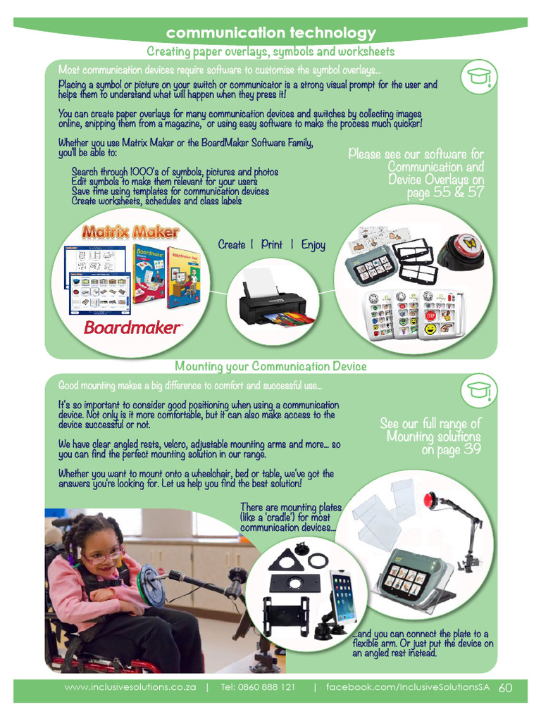AAC Device Overviews and Accessories | PDF | Microphone | Communication