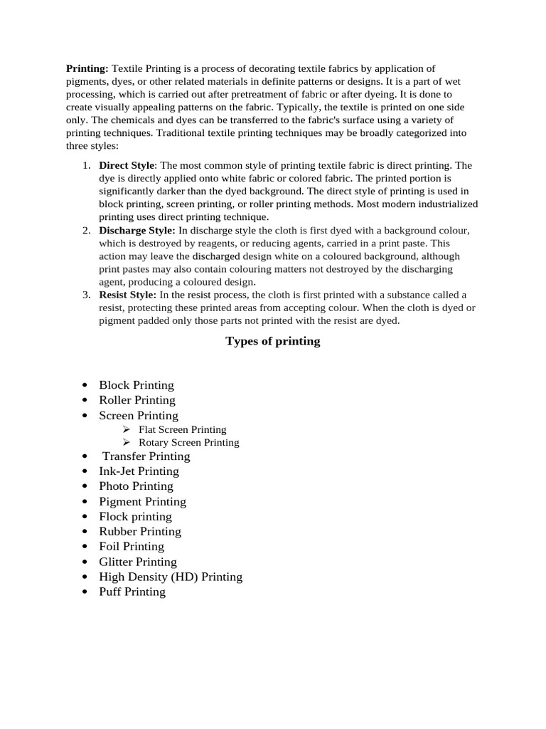 Printing | PDF