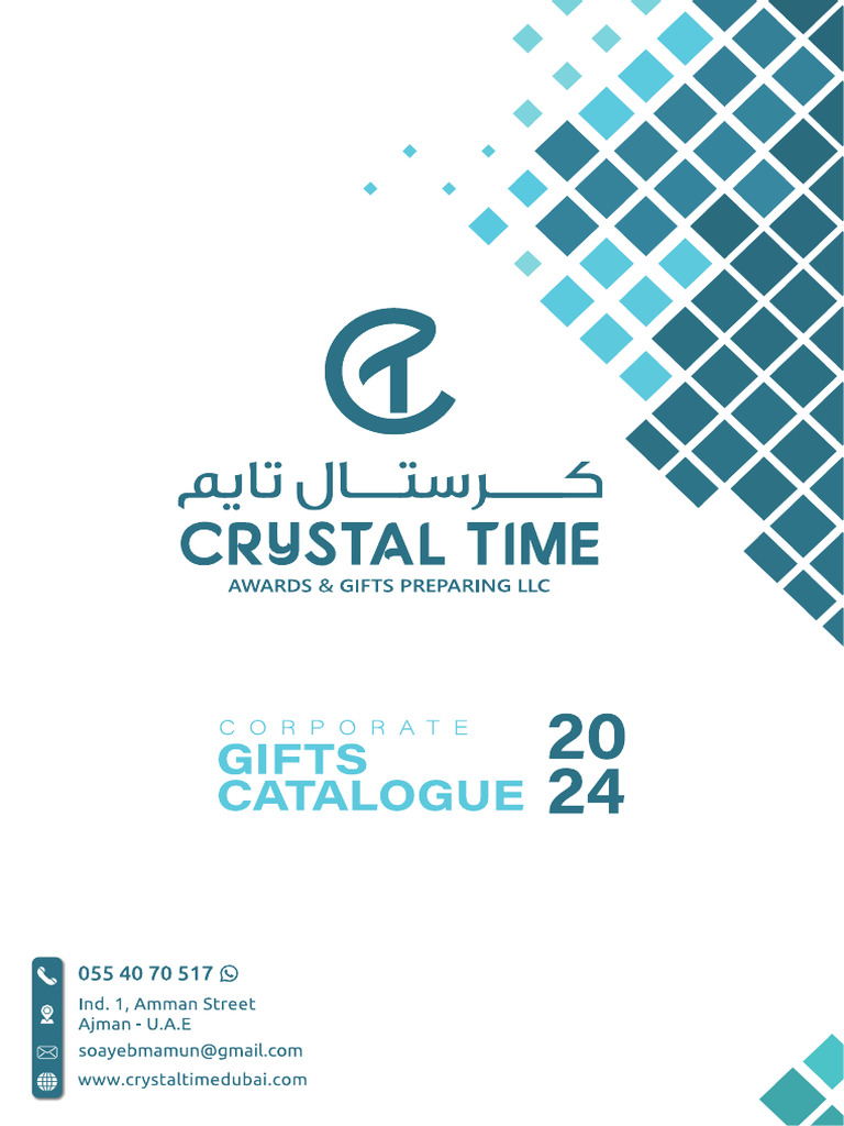 Crystal Time 2024 Catalogue | PDF