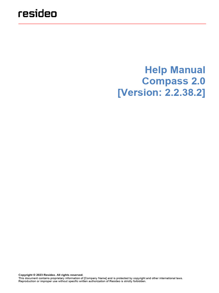 Compass HelpManual V2.2.38.2 | PDF
