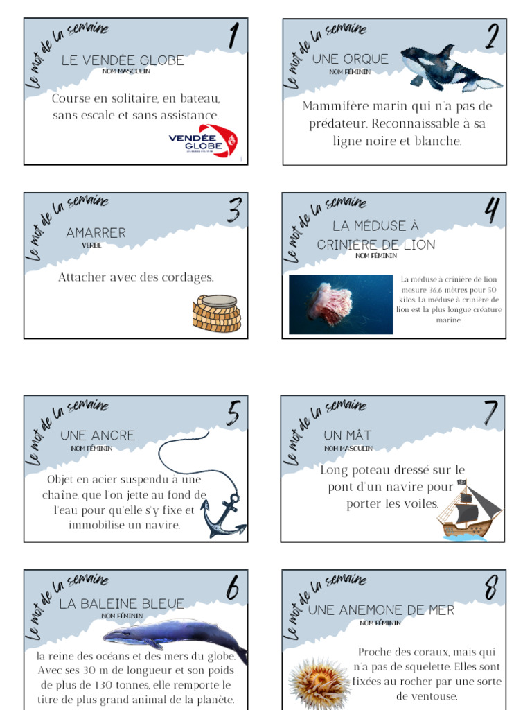 Le Mot de La Semaine PDF - Copie | PDF