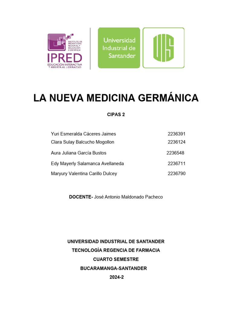 Ensayo Nueva Medicina Germanica | PDF | Cáncer | Metástasis