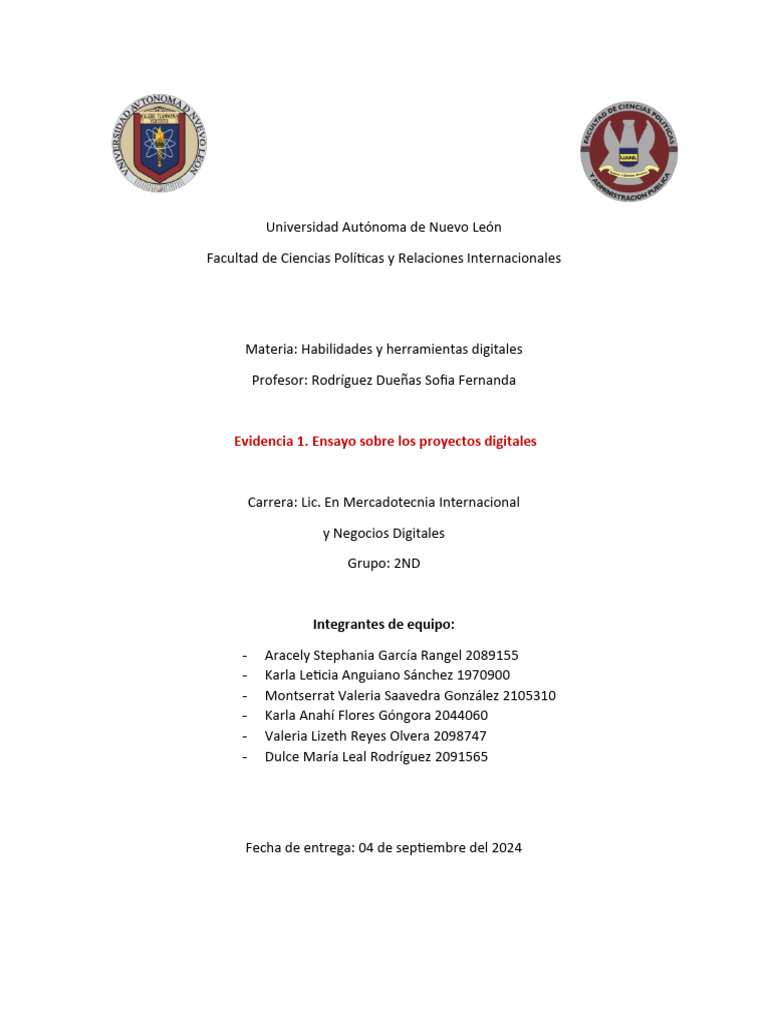 Evidencia 1 - HyHD | PDF