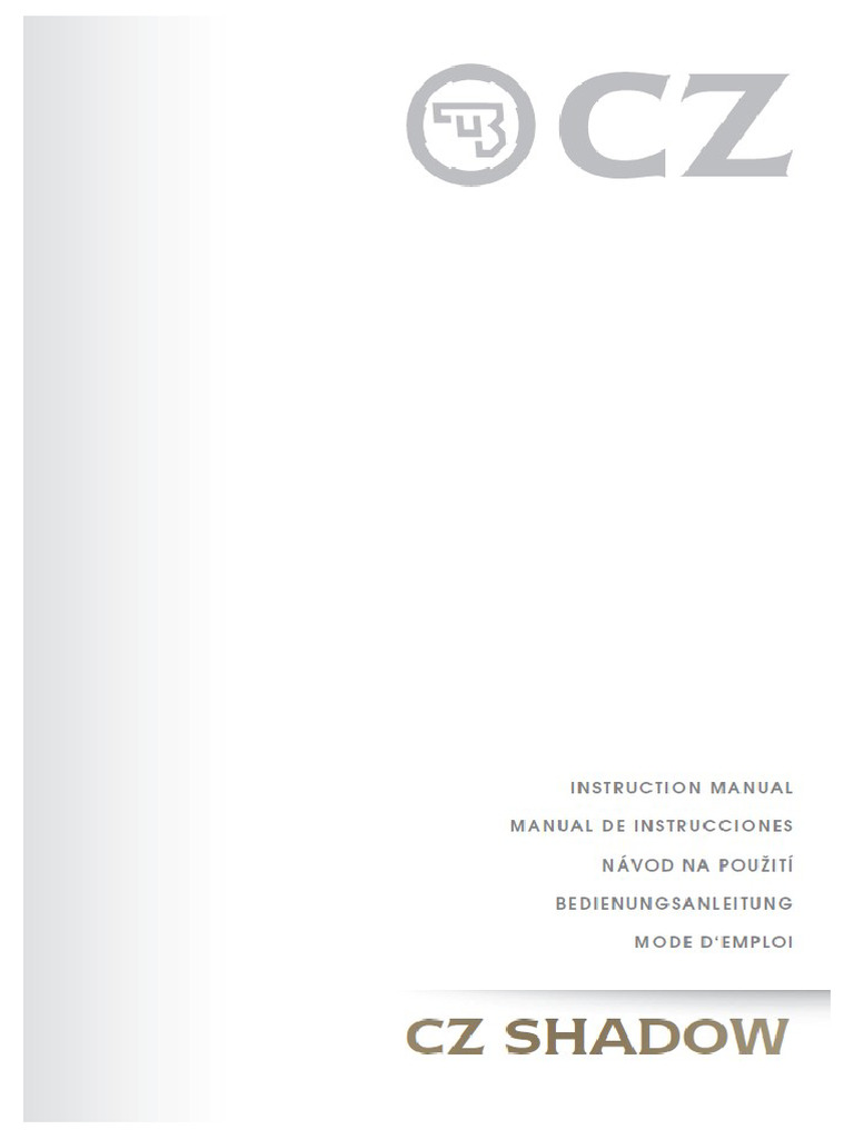 CZ Shadow en | PDF