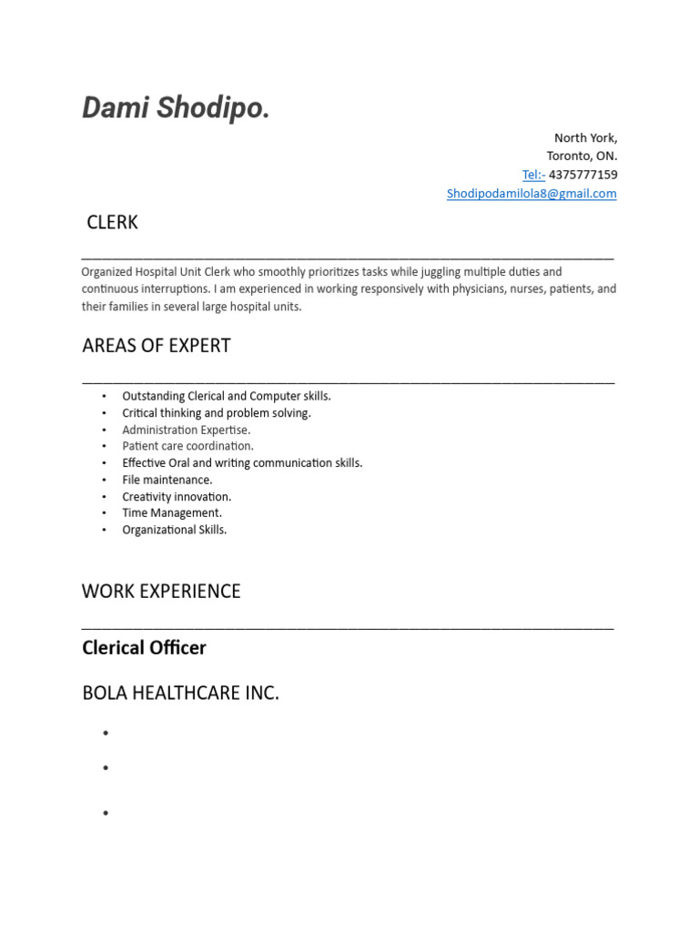 Dami Clerk | PDF | Self-Improvement