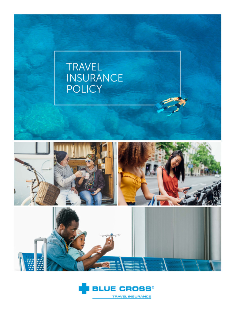 Blue Cross Travel Insurance 2024 Trip | PDF