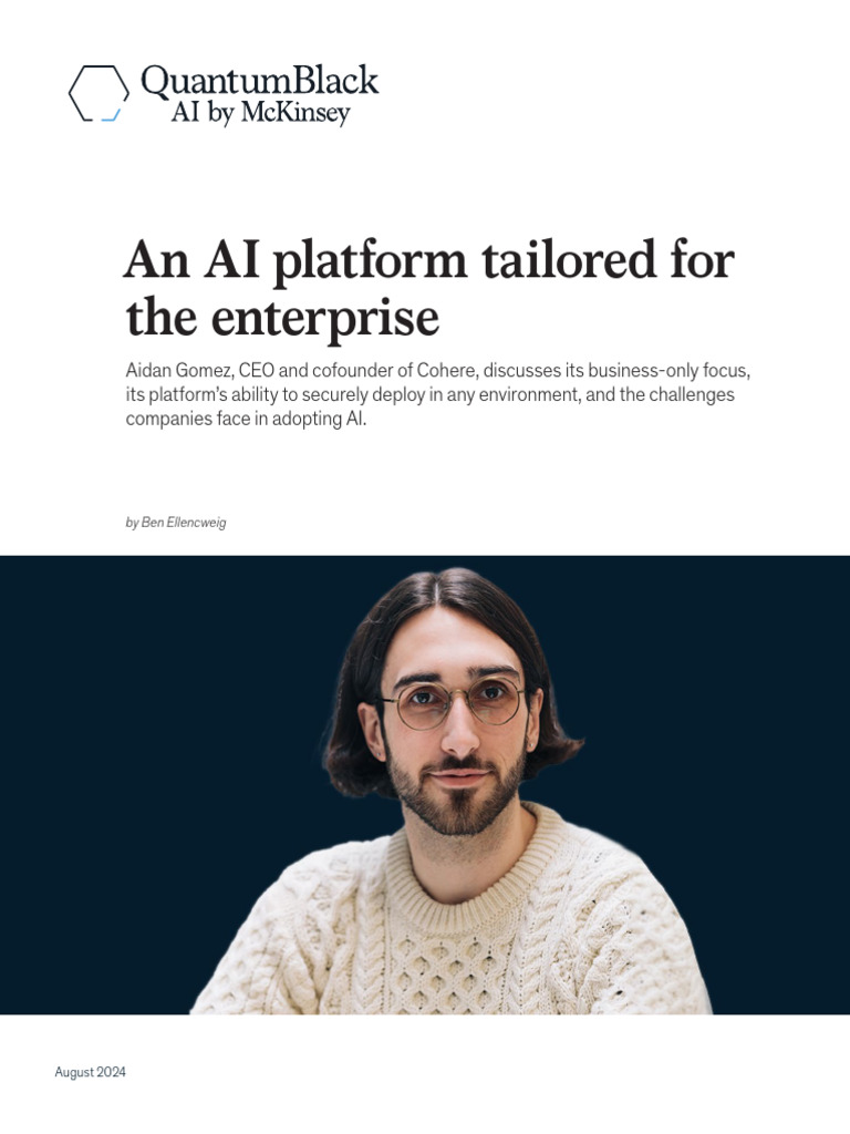 An Ai Platform Tailored For The Enterprise | PDF | Computing