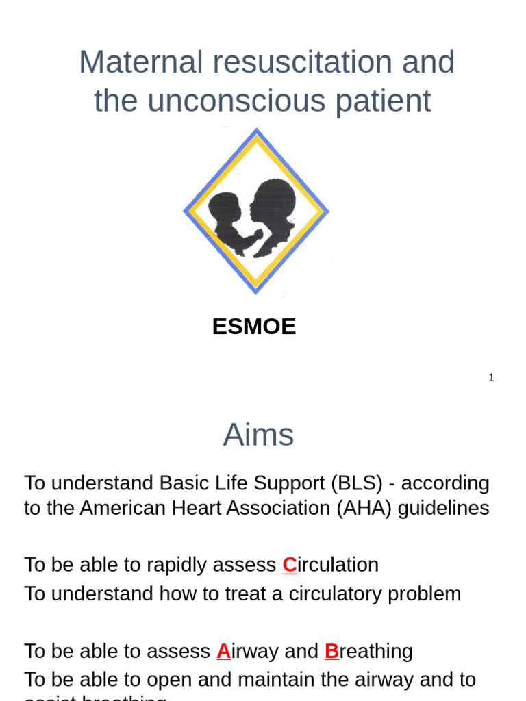 1 Maternal Resuscitation | PDF | Cardiopulmonary Resuscitation ...