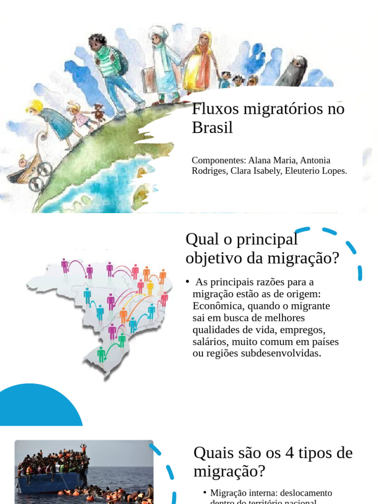 Fluxos migratórios no Brasil | PDF