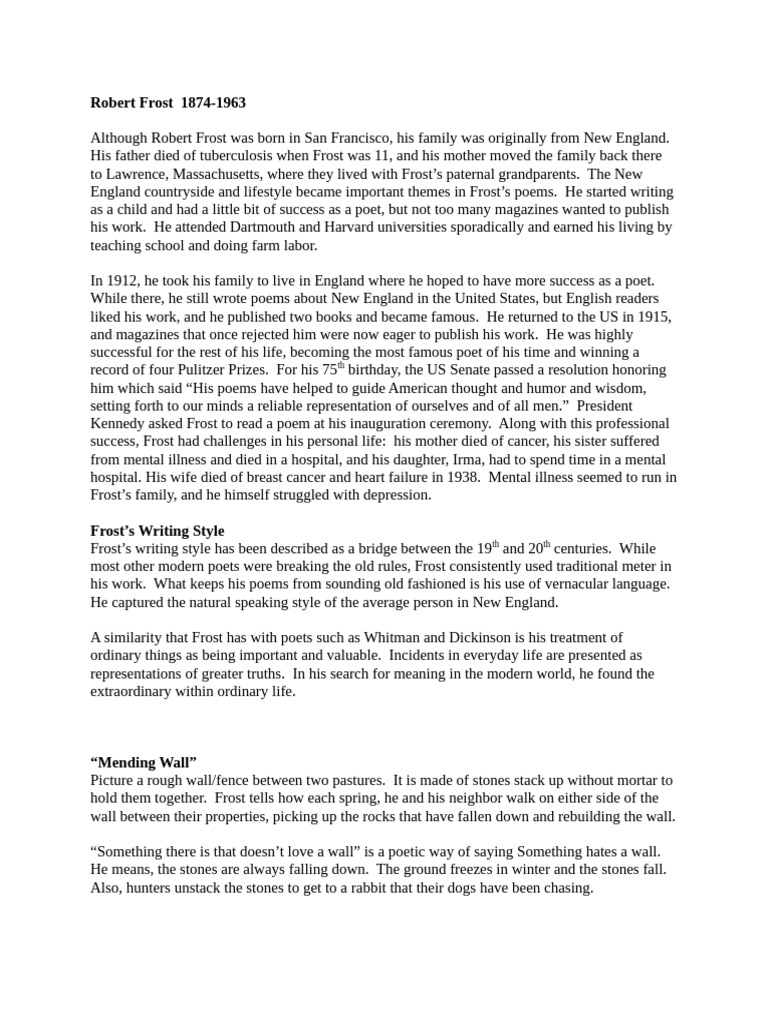 Robert Frost | PDF
