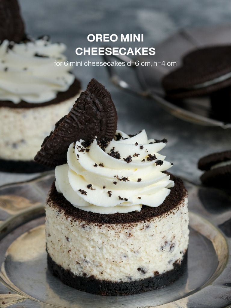 Oreo Mini Cheesecakes | PDF