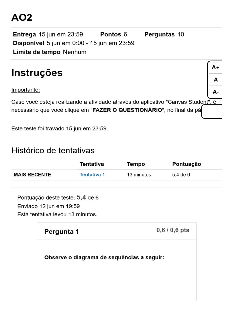 AO2_ Análise e Projeto de Sistemas | PDF