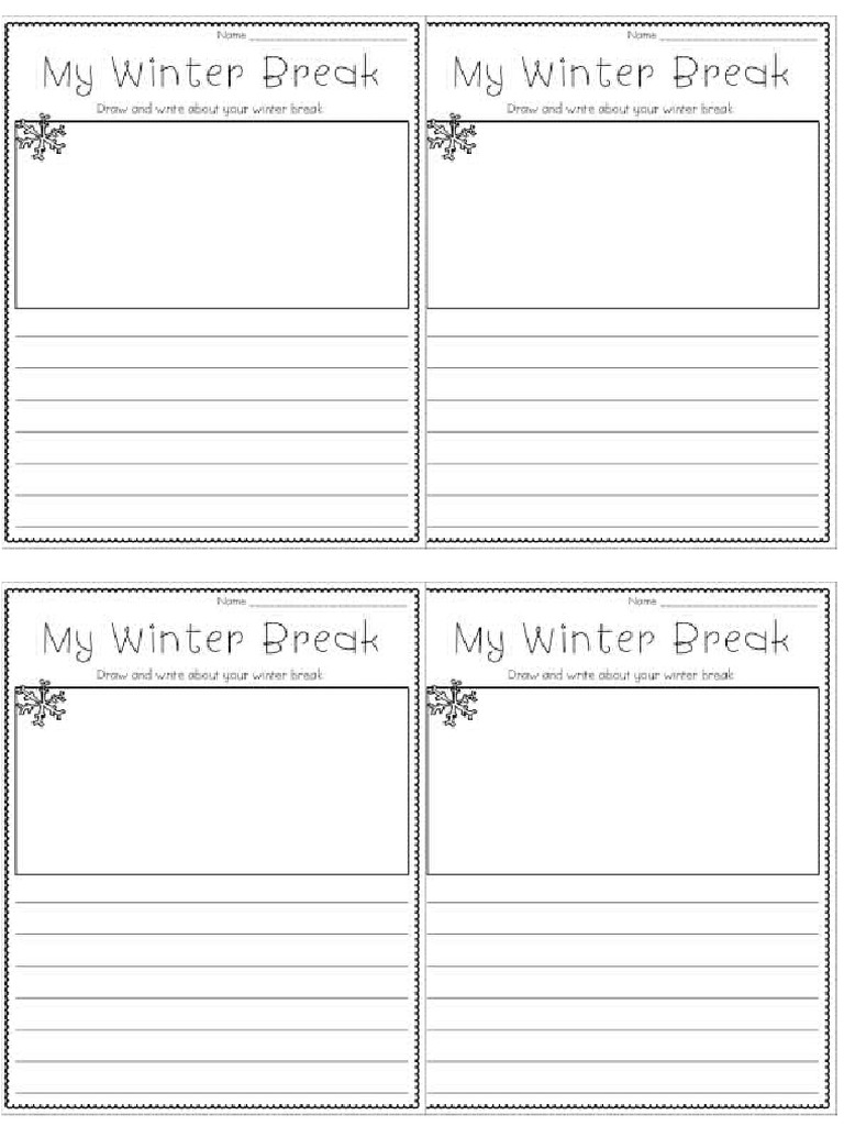 Winter Break | PDF