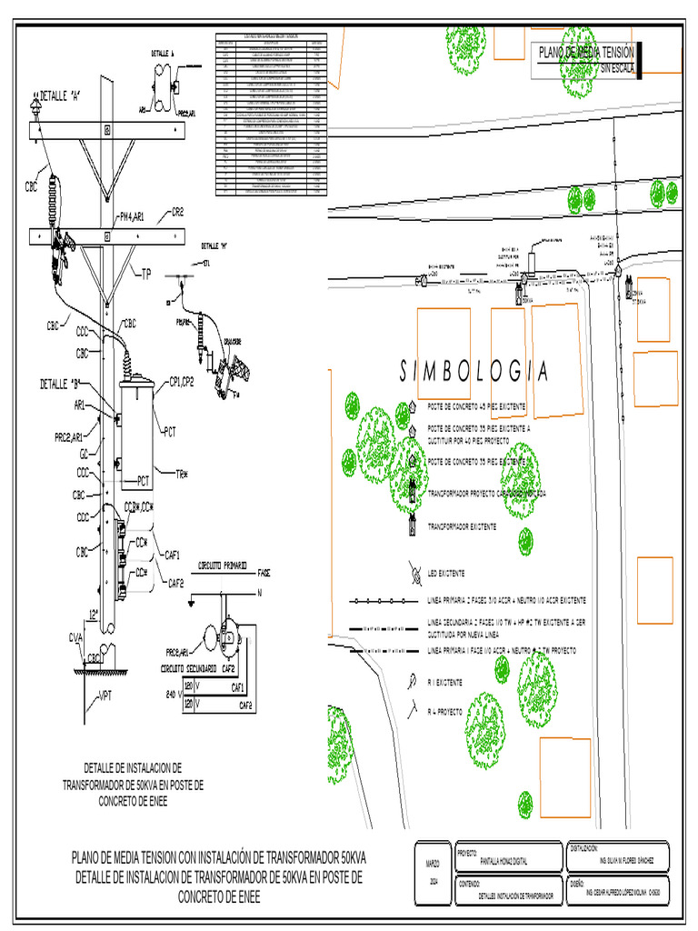 Planos Electricos y Control Pantalla Digital H114 (1) 1 | PDF