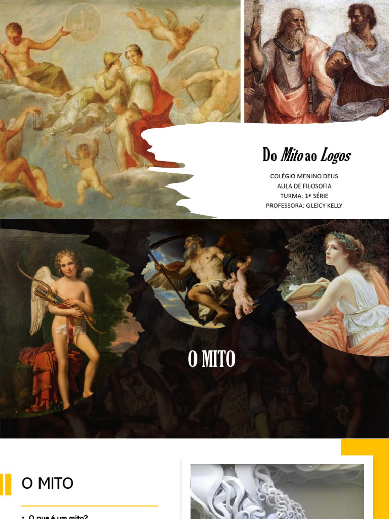 Do Mito Ao Logos-Slide Filosofia Estudos PDF | PDF