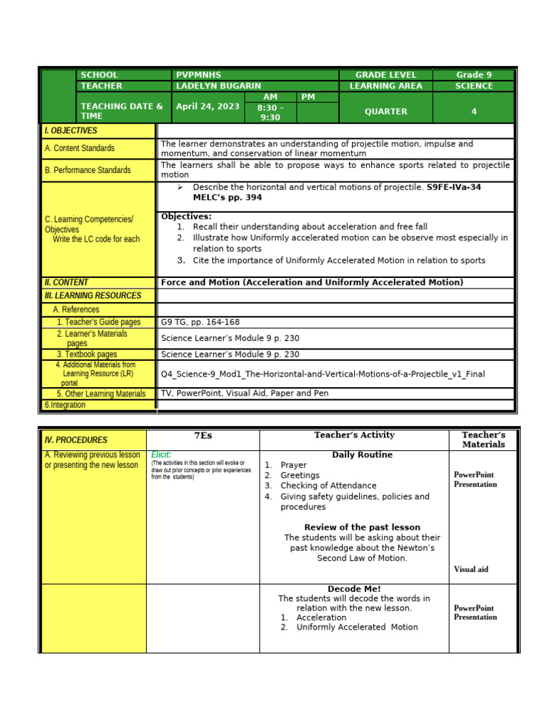 Day 1 Acceleration and UAM | PDF | Force | Acceleration