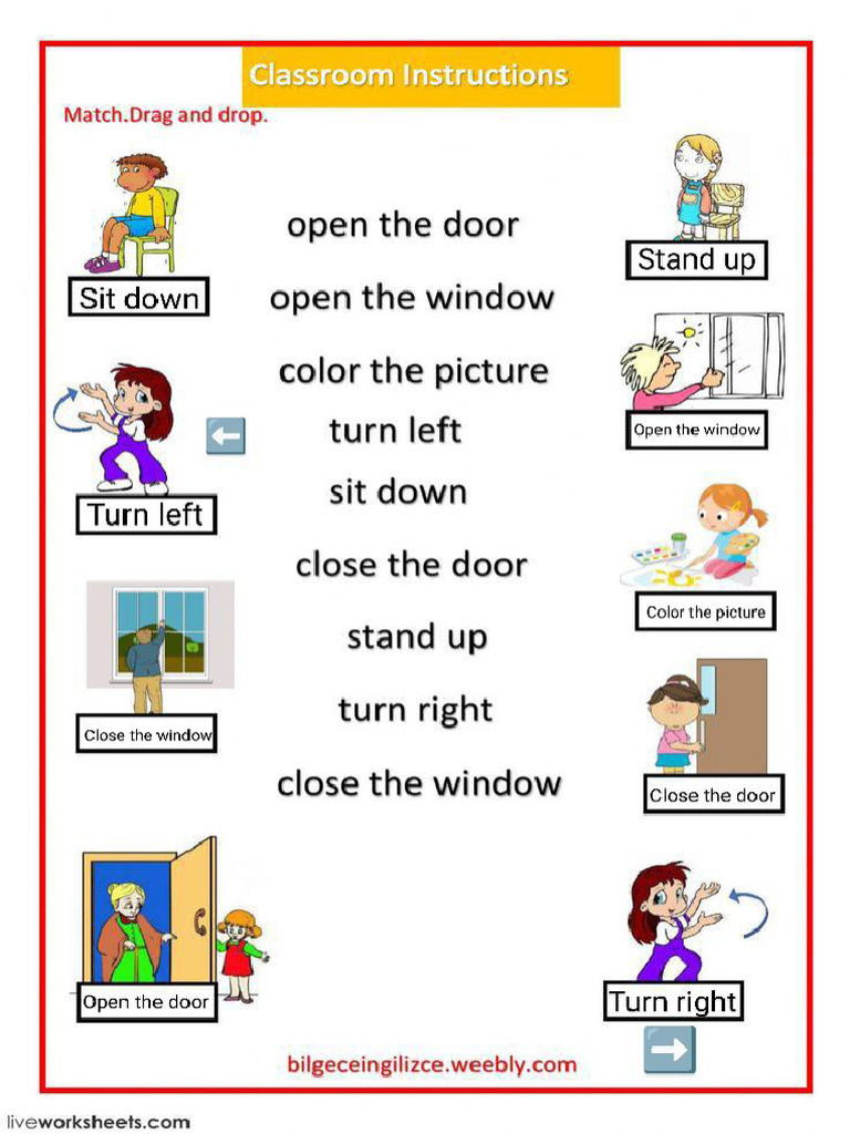 Classroom Languages and Instructions | PDF