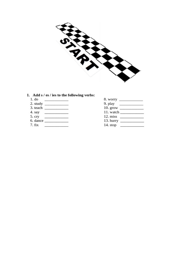 Present Simple Exercises Information Gap Activities Tests Worksheet ...