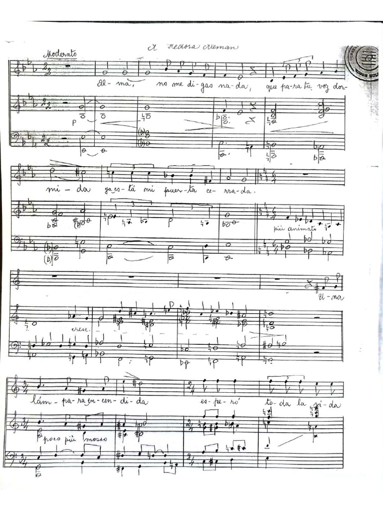 A Fedora Alemán Alma Ni Me Digas | PDF