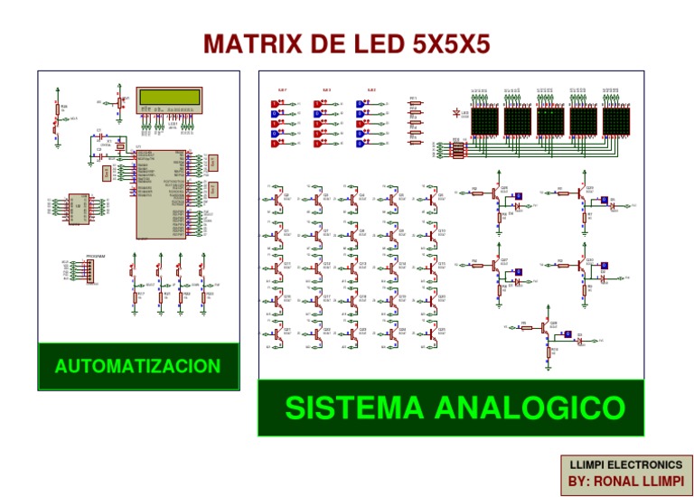 5x5x5 LED Matrix Design Guide | PDF | Business | Computers
