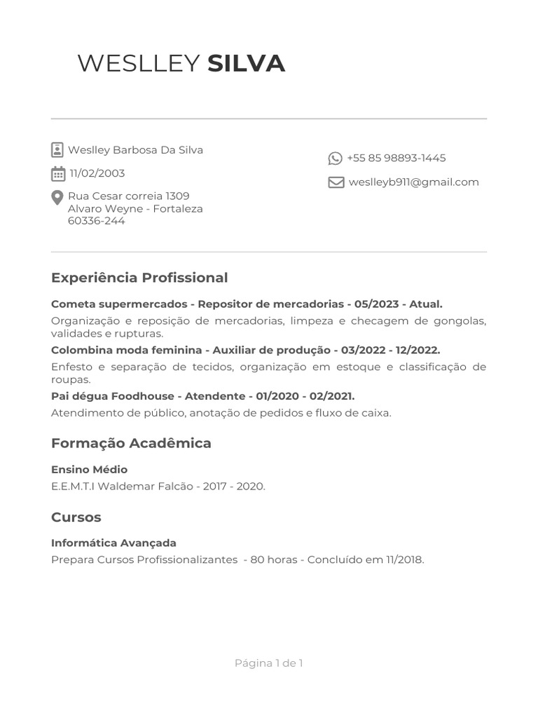 CURRICULO.PROMOTOR | PDF
