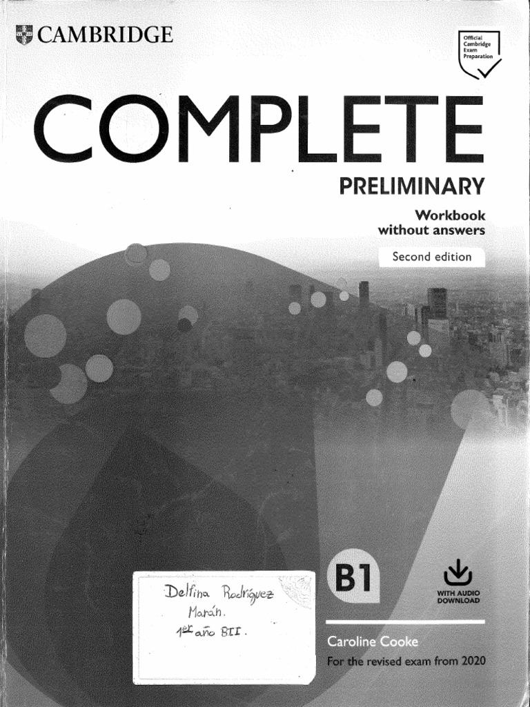 Cambridge Complete Preliminary Workbook | PDF