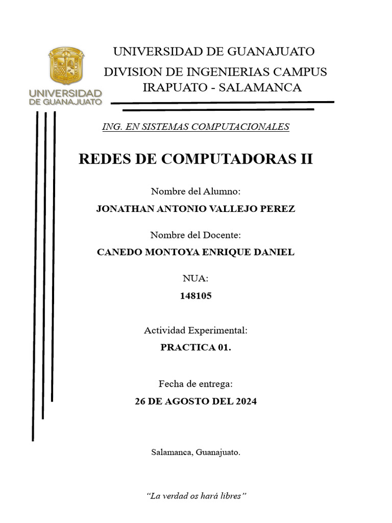 RC Practica01 JAVP | PDF