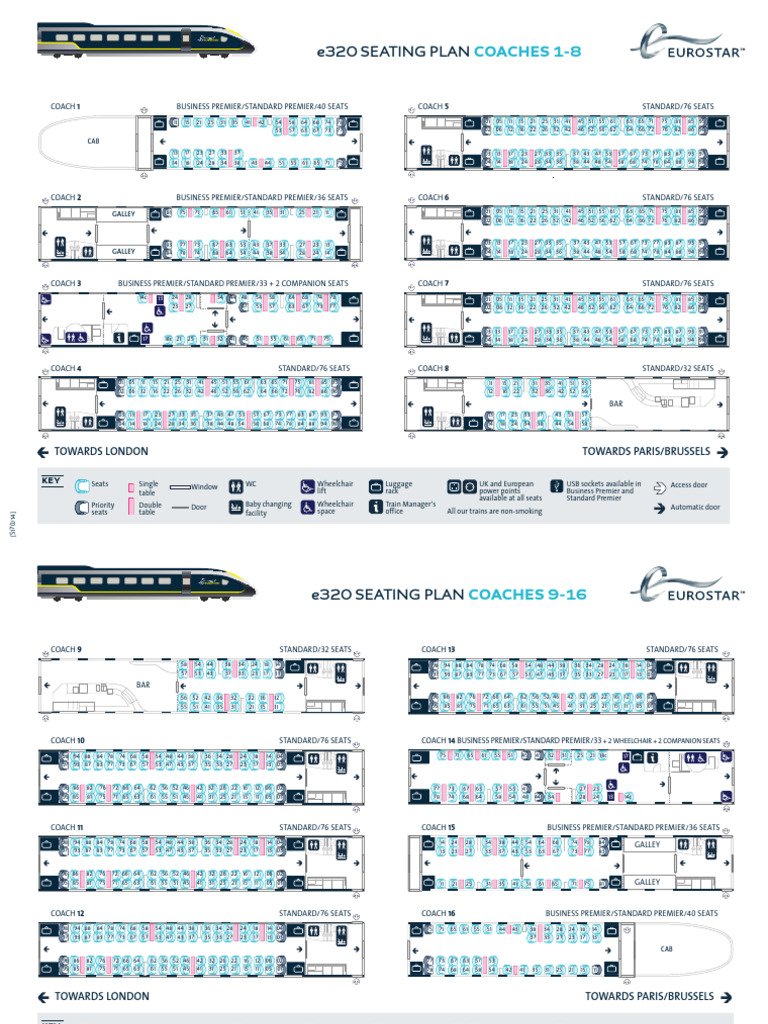 Seat Plan | PDF | Manufactured Goods | Rolling Stock