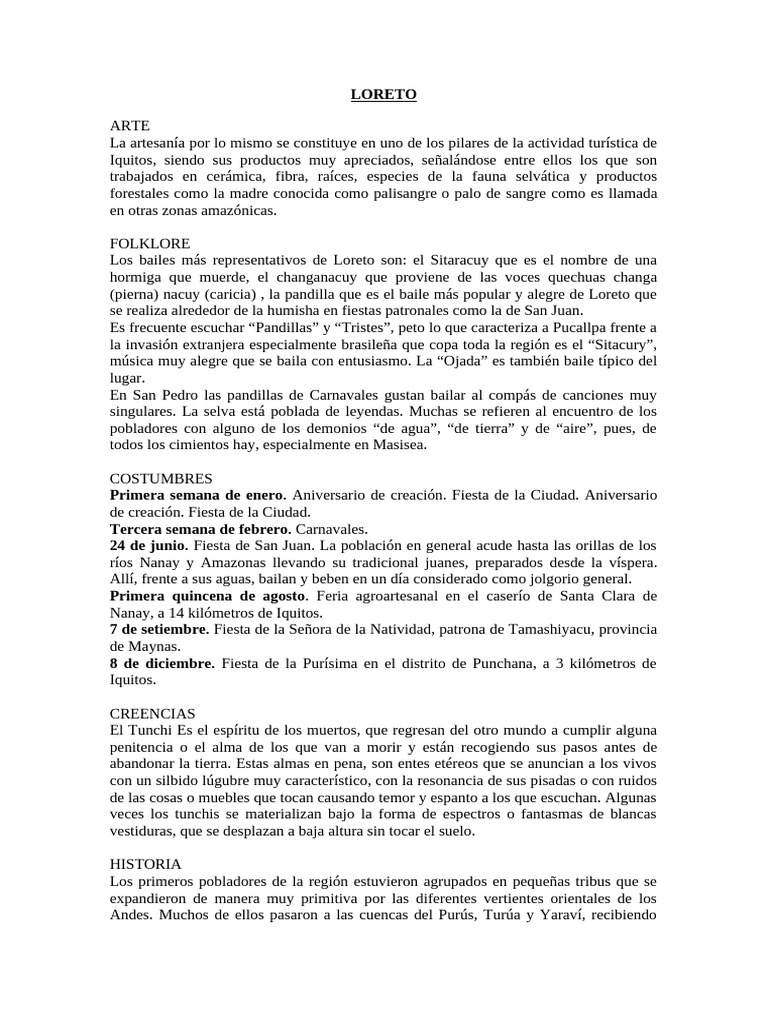 Loreto Pdf