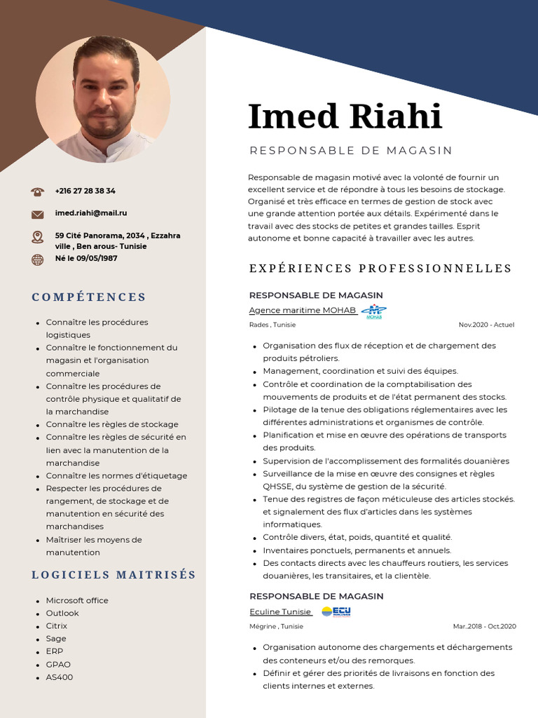 CV Imed Riahi 1713440951 | PDF