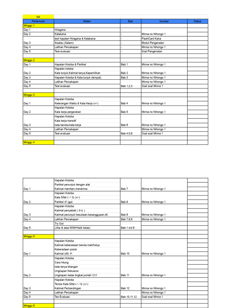 Step N4 - Sheet1 | PDF