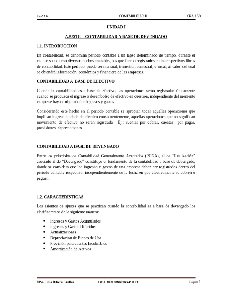 Texto Actualizado CONTA 2 Final Marzo | PDF