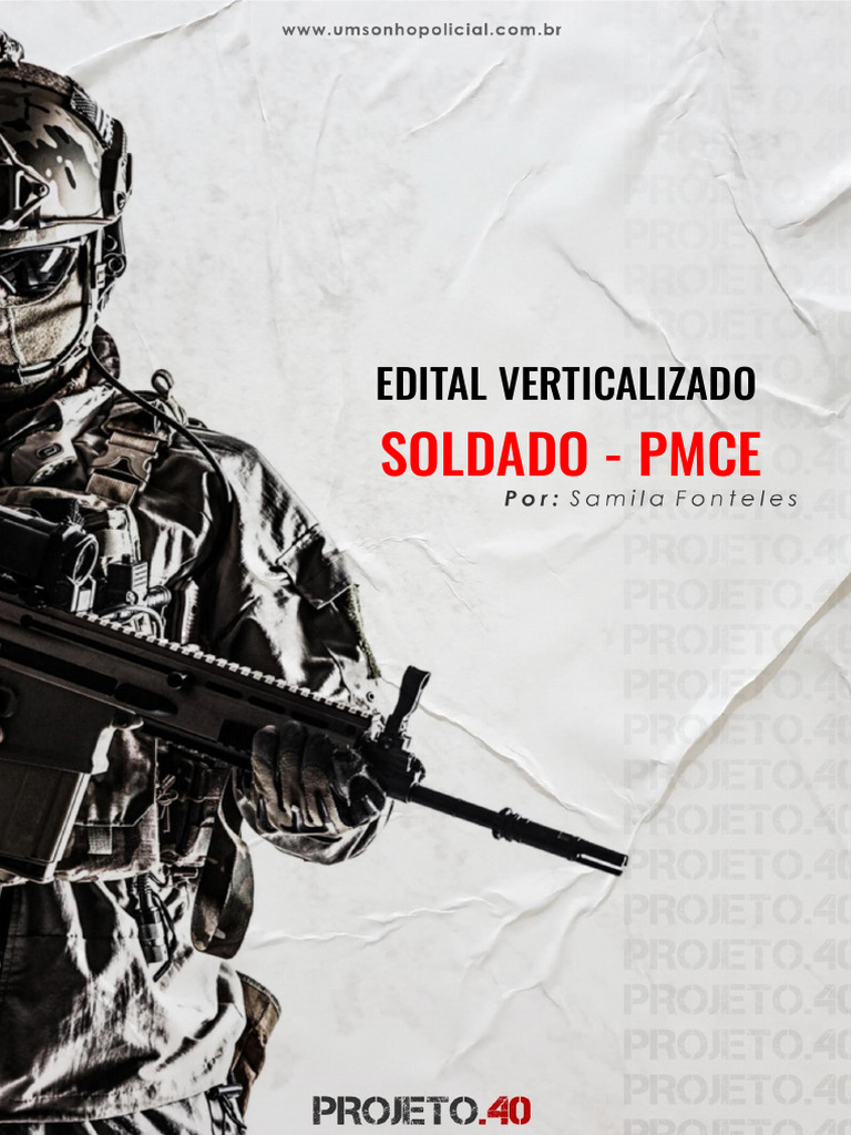 EDITAL VERTICALIZADO - PMCE - Docx 1 | PDF